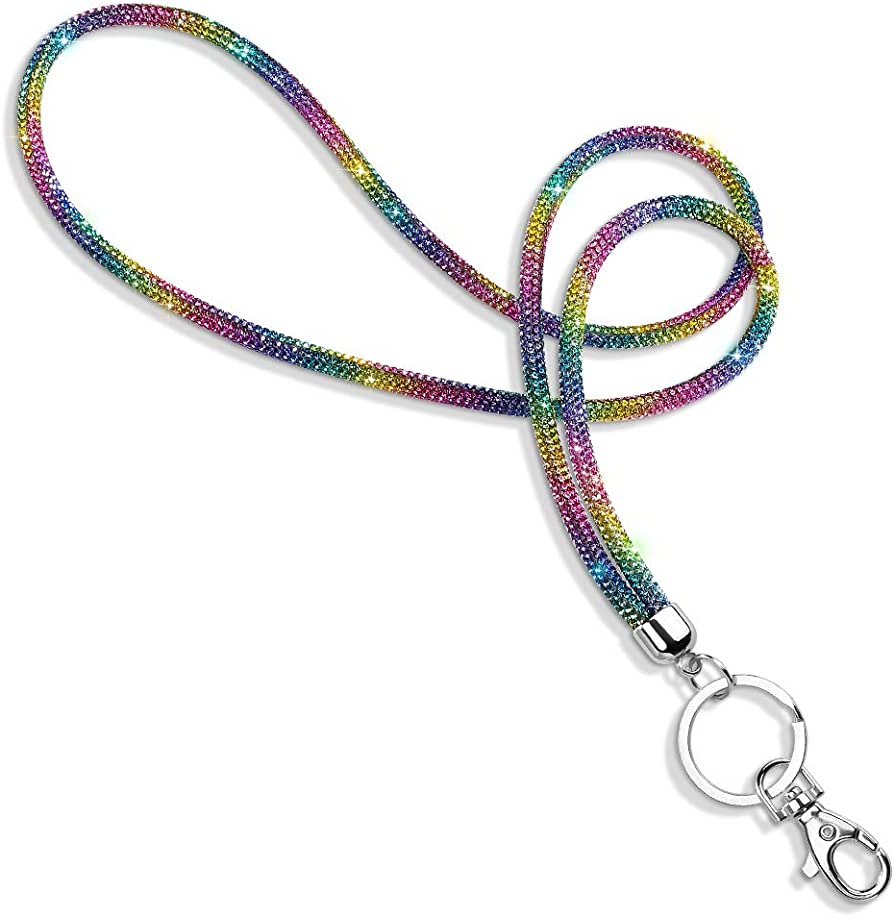 glitter lanyard