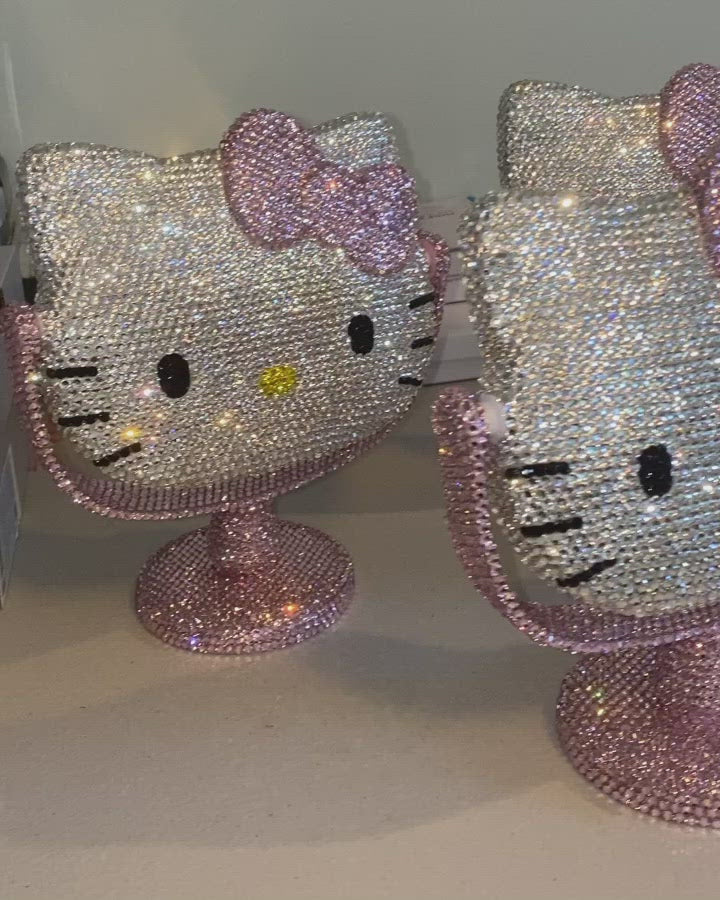 Crystalized Hello Kitty Mirror Stand – Bling'd Up